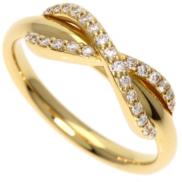 Tiffany & Co. | Jewelry | Tiffany Co Infinity Ring 8k Yellow Gold ...